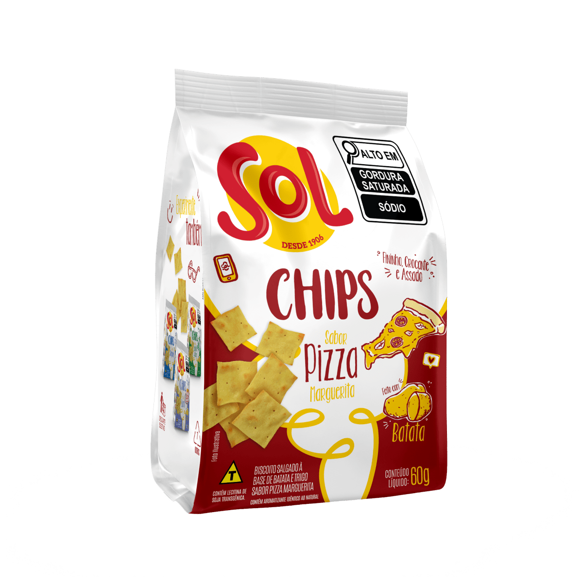 Sol Chips: uma combinação entre a batata e o trigo – Where Curitiba